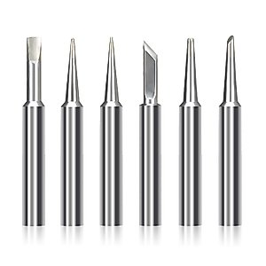 6PCS Soldering Tips for Weller ST Series Tip Replace Weller ST7 WLC100,SP40L / SP40N and WP25, WP30, WP35 Irons Tips