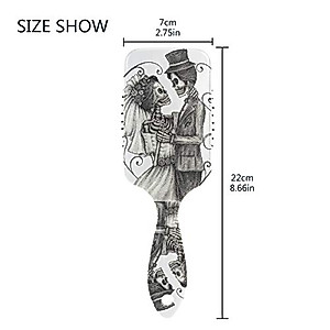 Air Cushion Combs Skull Couple Hair Brushes Massage Comb Scalp Massage Brush Anti-static Brushes