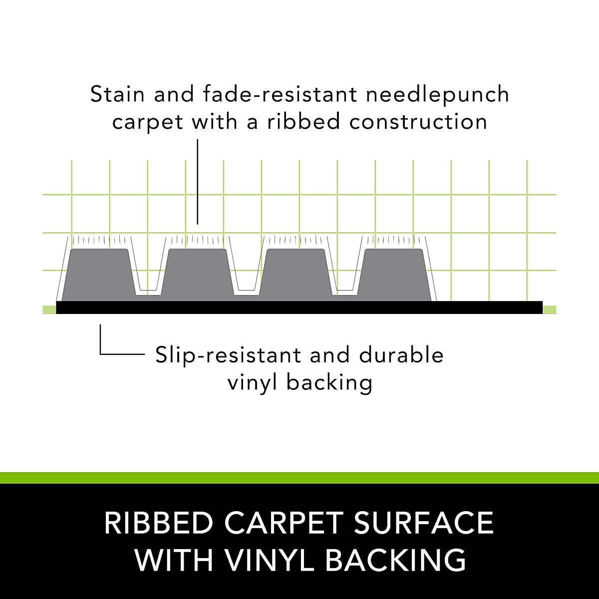 Apache Mills 18X27 Pepper Door Mat, 18-Inch X 27-Inch