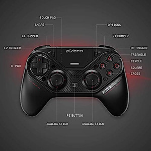 ASTRO Auxiliary Gaming Certified Manufacturer Refurbished C40 Tr Controller - PlayStation 4