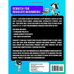 Scratch Coding for Beginners: A Step-By-step Beginner's Guide to Creating Video Games, Art, and Animation in Scratch 3.0
