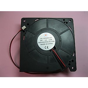 1 pcs Brushless DC Blower Fan 12032B 12V 2 Wires 120x120x32mm Ball-Bearing Skywalking