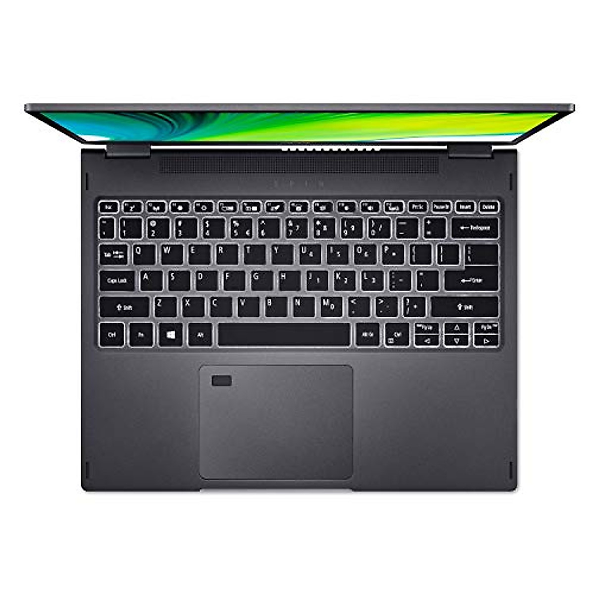 Acer Spin 5 Convertible Laptop, 13.5" 2256 x 1504 IPS Touch | 10th Gen Intel Core i5-1035G4 | 8GB LPDDR4 | 256GB NVMe SSD | WiFi 6 | Backlit KB | FPR | Active Stylus | Windows 10 Pro | SP513-54N-58XD