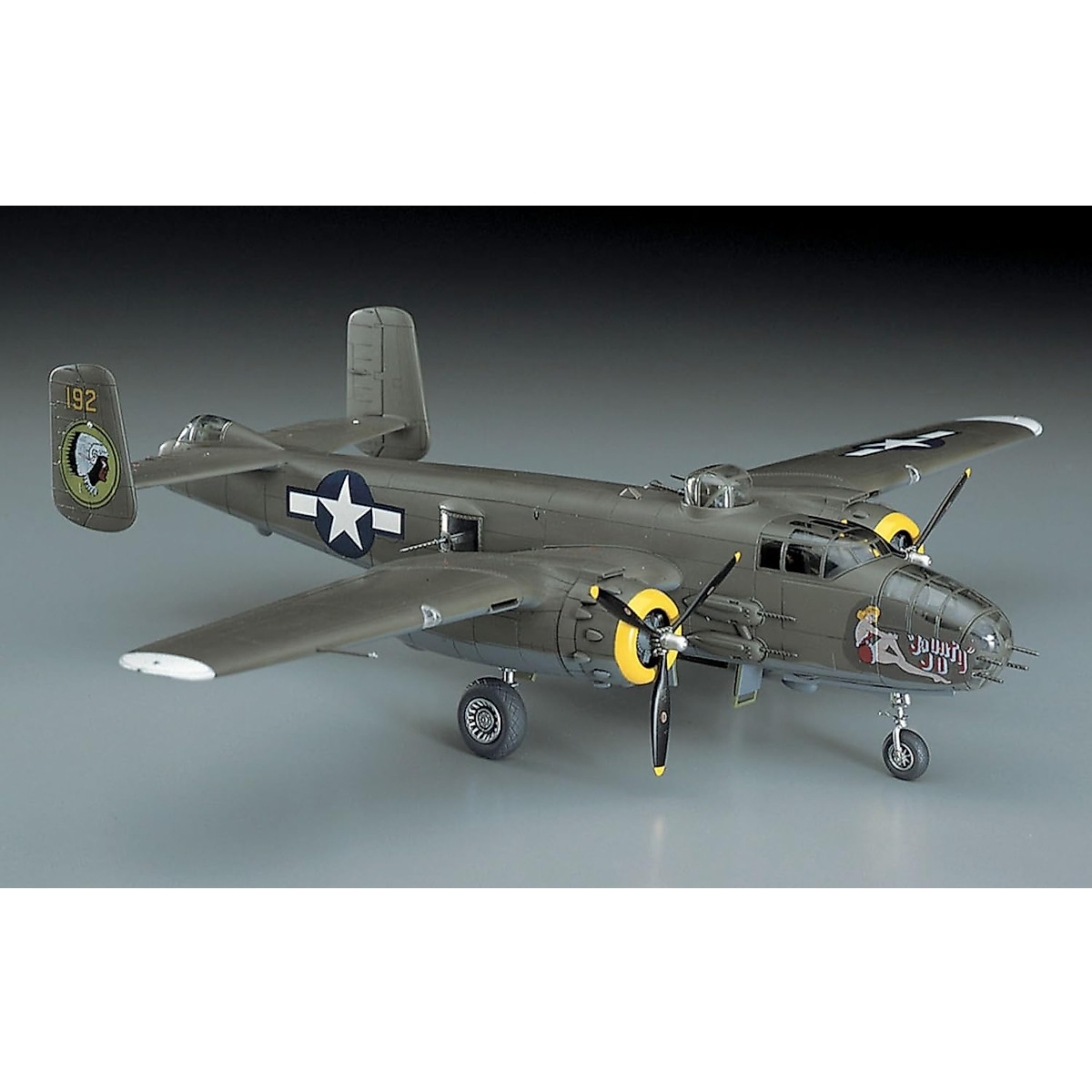 Hasegawa 1:72 Scale North American B-25J Mitchell Model Kit