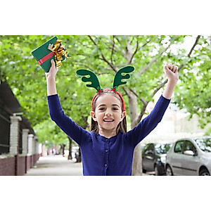 anezus 16 Pcs Satin Headbands Bulk 1 Inch Anti-slip Black Ribbon Hair Bands Plain Hard Headbands for Women Girls DIY Craft Hair Accessories (Black)