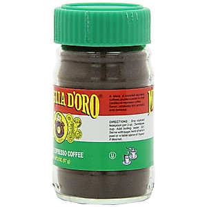 Medaglia D'Oro Espresso Style Instant Coffee, 2 Ounces (Pack of 12)