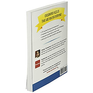 Funster Crossword Puzzle Book for Adults: 101 Large-Print Easy Puzzles