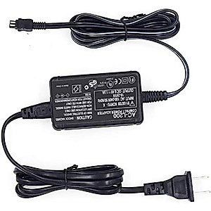 AC-L200 AC Power Adapter Charger for Sony Handycam DCR-SX40, DCR-SX41,DCR-SX44,DCR- SX45,DCR-SX60,DCR-SX63,DCR-SX65,SX83,SX85,DCR-SR42,DCR-SR45,DCR-SR46,DCR-SR47,DCR-SR68