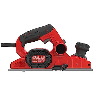 CRAFTSMAN Wood Planer, Hand Planer with Blades, Wrench and Edge Guide, 5/64-inch, 16,500 RPM, 6 Amp, Corded (CMEW300)