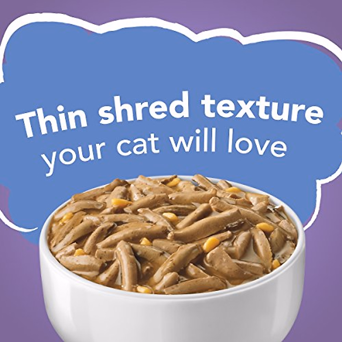 Purina Friskies Gravy Wet Cat Food, Shreds Turkey & Cheese Dinner - (24) 5.5 oz. Cans