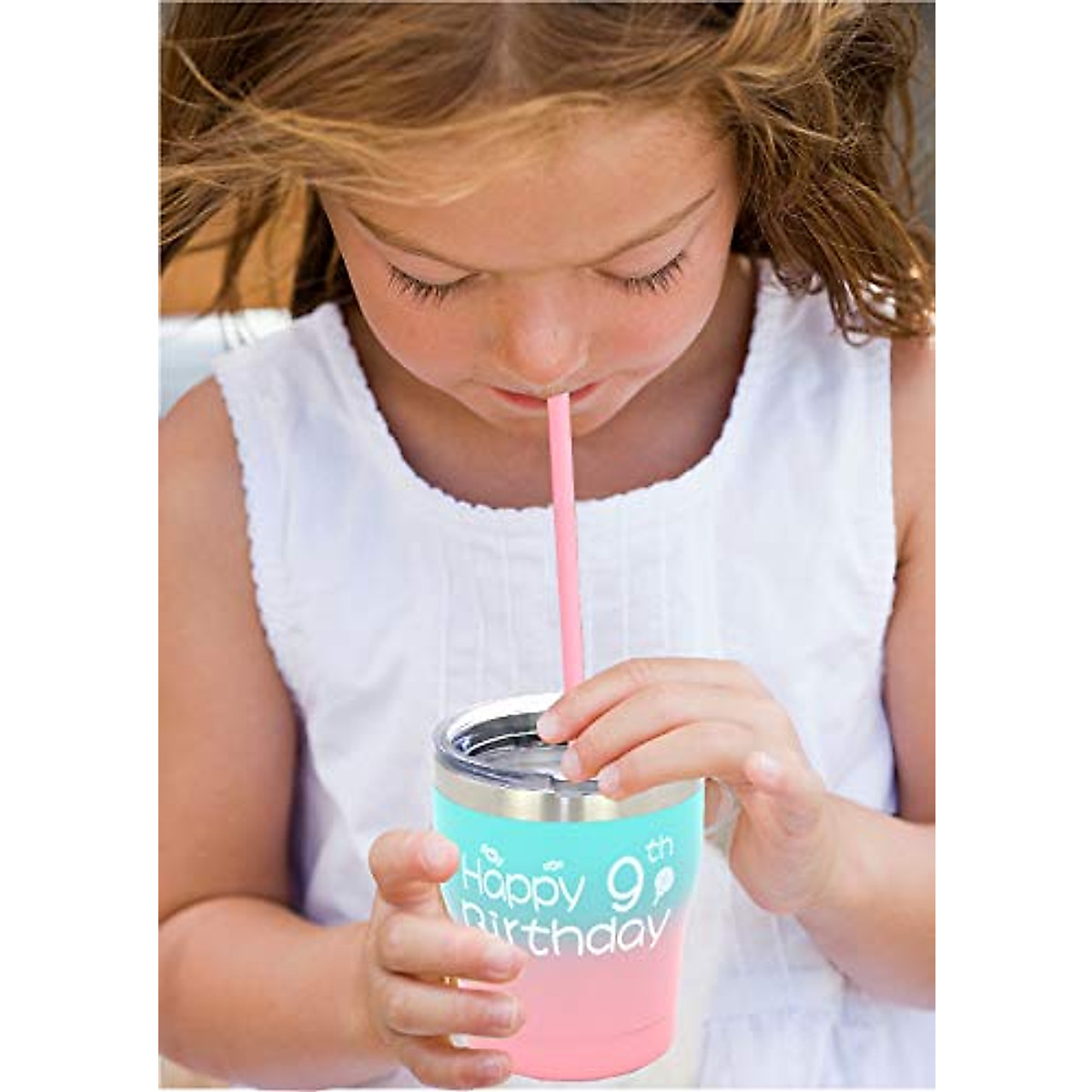 VeryMerryMakering 9th Birthday Gifts, 9th Bday Gifts, 9th Birthday Water Bottle, 9 Birthday Ideas, Birthday Gift for 9 Year Old, Kids 9 Yrs Old Gifts, Happy 9th Birthday, Its My 9th Birthday