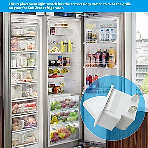 APS7014646 2Pcs Refrigerator Door Light Switch Replacement for Sub Zero