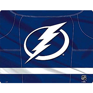 Skinit Decal Gaming Skin Compatible with PS4 Controller - Officially Licensed NHL Tampa Bay Lightning Jersey Design