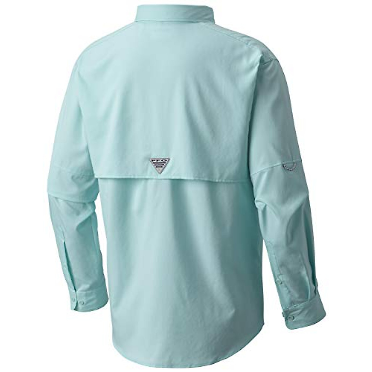 Columbia Men’s PFG Blood and Guts III Long Sleeve Shirt, Stain & Water Resistant , Gulf Stream ,Large