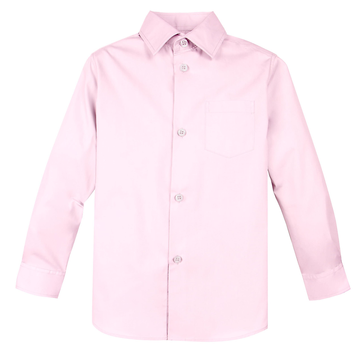 Spring Notion Baby Boys' Long Sleeve Dress Shirt 18M Marshmallow Pink