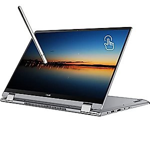 ASUS New Zenbook 15.6" Full HD Touchscreen Laptop, Octa-Core AMD Ryzen 7 5700U (Beat i7-1165G7), 8GB DDR4 RAM, 512GB PCIE SSD, NVIDIA GeForce MX450, Backlit Keyboard, Stylus Pen, Win 11 Home, Gray