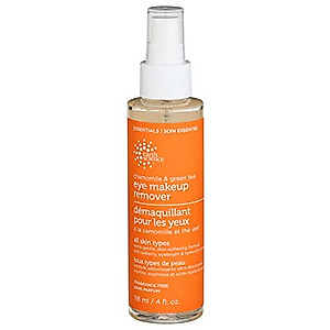 Earth Science, Makeup Remover Eye Chamomile Green Tea, 4 Fl Oz