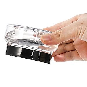 Yarlung 24 Pack 5 Oz Plastic Jars with Lids, Clear Body Scrub Jars Empty Refillable Containers Round Low Profile Samples Jars for Lotion, Body Butter, Sugar Scrub, Cream