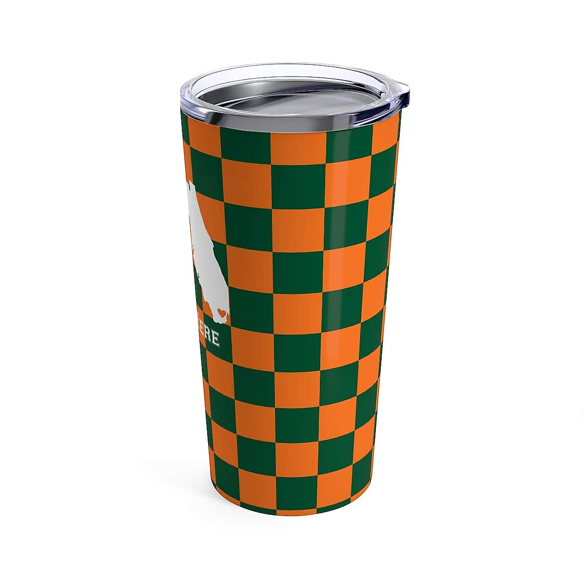 State Pride Series Florida Miami Edition - Personalized Stainless Steel Tumblers for Travel Keep Coffee Warm Beer Cold - Cup Mug Pool Beach Office Presents Gift