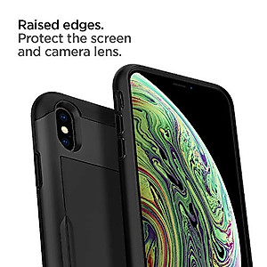 Spigen Slim Armor CS Designed for iPhone Xs Case (2018) - Black