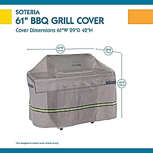 Duck Covers Soteria Waterproof 59 Inch BBQ Grill Cover