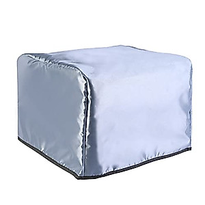 Dust Cover Compatible with Ninja Foodi Grill(AG301,AG302,AG400),Cover with 2 Accessory Pocket,Waterproof,Easy Cleaning,(Grey)