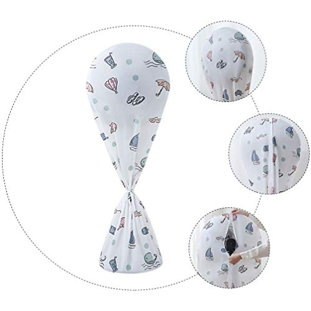 Cabilock Household Fans Stand Fan Cover Tower Fan Guard Electric Fan Cover Protector for Winter Home Storage (3D Household Fans