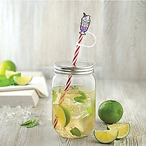 Silicone Bubble Tea Straw Cover - 14 Pack Cute Reusable Drinking Straw Caps Lids Dust-Proof Straw Plugs for Straw Tips for Home Kitchen Accessories (Bubble Tea Straw Cover)