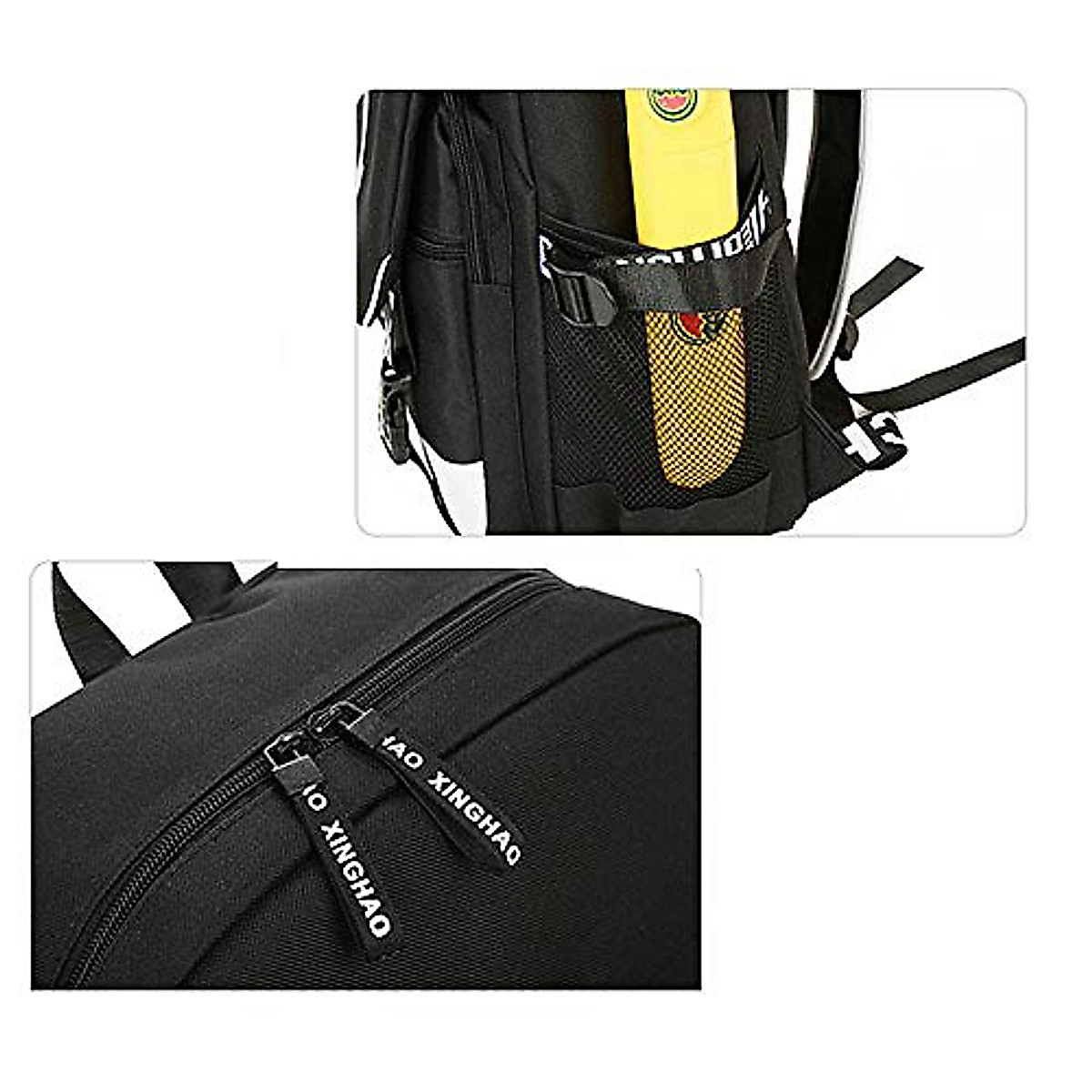 Bizarre Adventure Kujo Jotaro Oxford Men USB Charging Laptop Backpack Anime Shoulder Bags Travel Daypack (9)