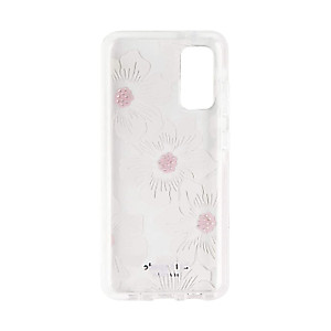 Kate Spade Defensive Hardshell Case for Samsung Galaxy S20 - Hollyhock Floral