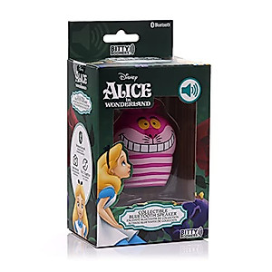 Bitty Boomers Disney: Alice in Wonderland - Cheshire Cat - Mini Bluetooth Speaker, Multicolored