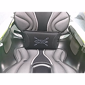 Yakpads Lumbar Cushioned Seat Pad, Gel Seat Pad for Kayaks, Portable Seat Cushion for Outdoor Watersports and Recreation - Cascade Creek (Lumbar)