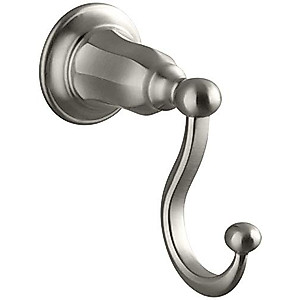Kohler R13505-BN-XCP2 5.834 Inches Diameter Kelston Robe Hook Brushed Nickel - Pack of 2