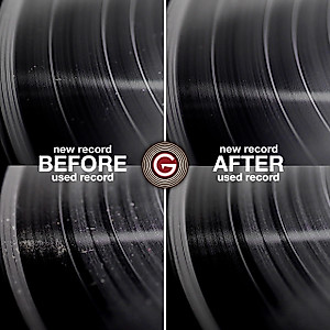 GrooveWasher Record & Stylus Care System – Record Cleaning Fluid & Large Scratch-Free Cleaning Pad with Delicate Stylus Brush & Cleaning Solution + Bonus Label Mask, Protect & Preserve Vinyl Records