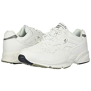 Propet Women's Stability Walker Shoe White 7.5 E (4E)