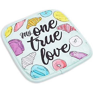 Juvale Pastry Oven Mitt and Pot Holder Baking Set for Kitchen (2 Pieces)