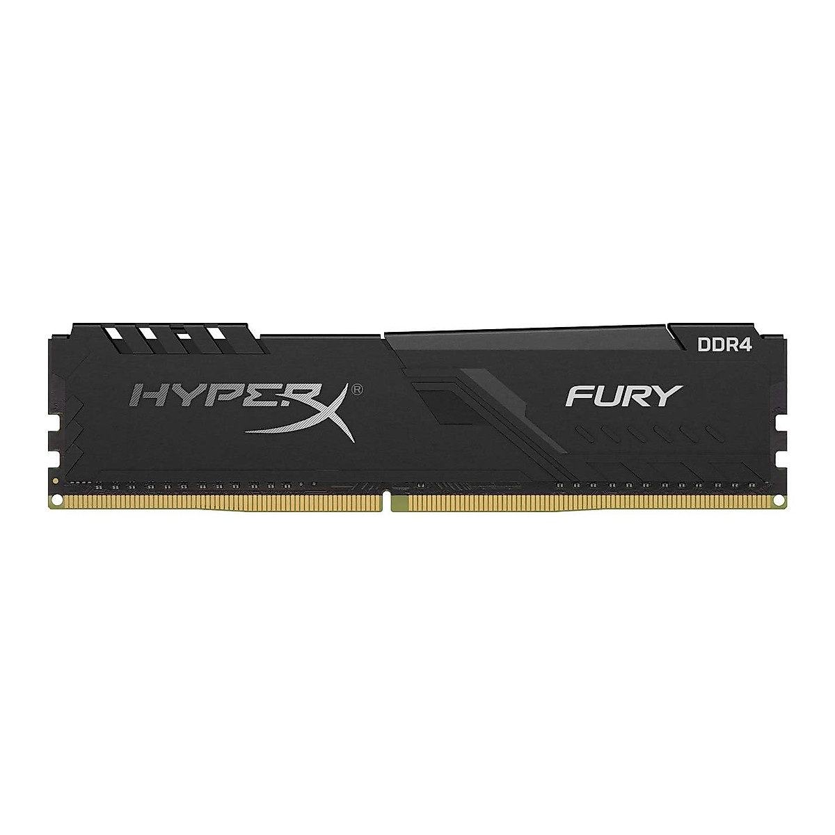 HyperX Fury 8GB 2666MHz DDR4 CL16 DIMM 1Rx8 Black XMP Desktop Memory Single Stick HX426C16FB3/8