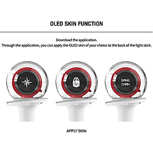 Niaycouky Stray Kids Lightstick,Cheering Lights for Concert Light Sticks/K-Pop Kids Lightstick with Merch Merchandise Bracelets and Photocards 55PCS (VER 2)