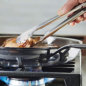 KitchenAid 5-Ply Clad Polished Stainless Steel Fry Pan/Skillet, 12.25 Inch