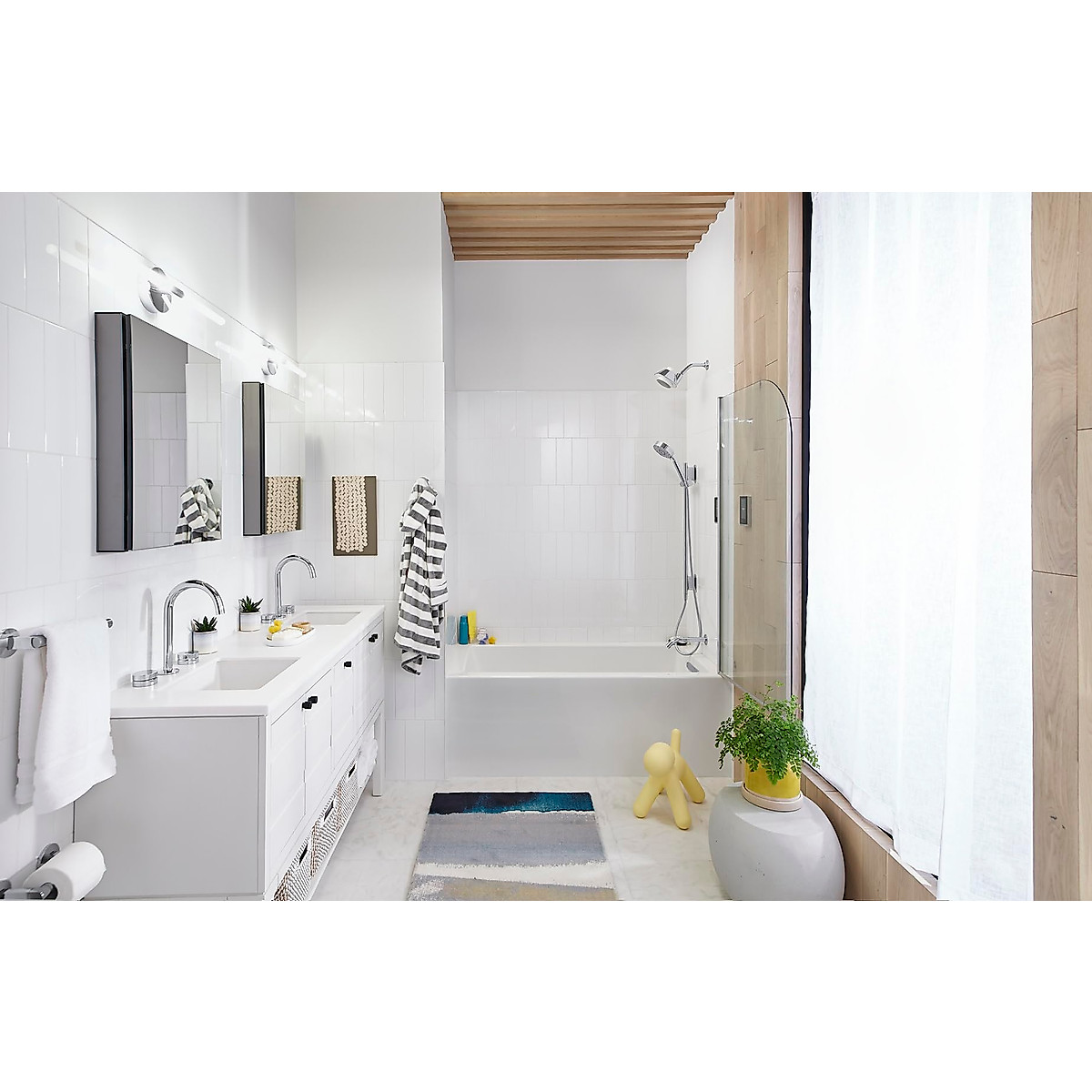 KOHLER Medicine Cabinet, Bathroom Medicine Cabinet, Slow-Close Mirrored Door and Interior, Surface or Recessed Installation