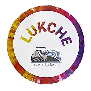 Ice Yarns Picasso Rainbow (3-Piece Pack) Blue, Purple, Green, Yellow, Orange, Pink Fuzzy with Subtle Sheen Yarn 44% Acrylic, 56% Polyester (3x1.76 Oz),(3x125 yds)