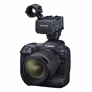 Tascam Canon Kit XLR Microphone Adapter for Mirrorless Cameras, Black (CA-XLR2d-C)