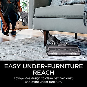 Shark HS152AMZ UltraLight Pet Plus Corded Stick Vacuum, with Swivel Steering, LED Headlights, Removable Dust Cup, Precision Hand Vacuum, and 2 Pet Tools, for all Floors, Lavender