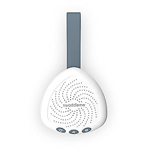 SwaddleMe by Ingenuity Soothe & Vibe – Portable Sound Machine & Soother for Baby