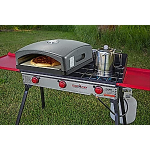 GRILIFE Pizza Oven, Outdoor Portable Pizza Maker with Pizza Stone, Pizza Peel and Portable Bag for Propane Gas, Wood Fire, Pellet Grill Outside
