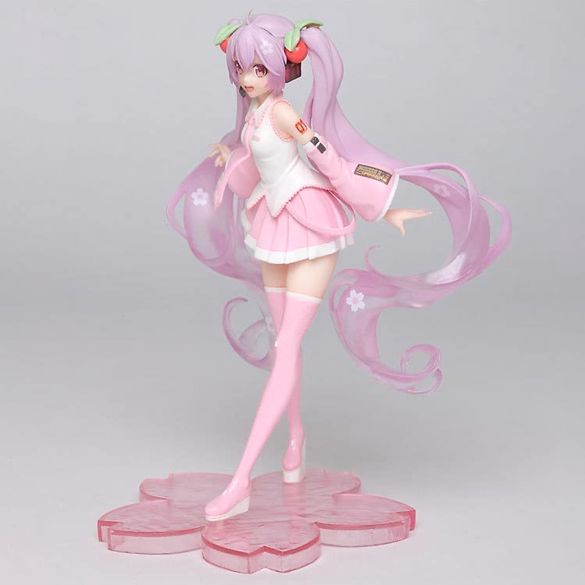 Siesdio Miku Sakura Figure Pink Version Anime Figure Birthday Gift New Figure Sakura Skirt Pink Doll7.87inch