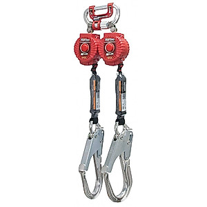 Miller 6 ft. Fall Limiter with 400 lb. Weight Capacity, Red - MFLC-12-Z7/6FT
