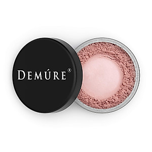 Demure Mineral Blush Makeup (Hint of Pink), Loose Powder Makeup, Natural Makeup, Blush Makeup, Professional Makeup, Cruelty Free Makeup, Blush Powder By Demure