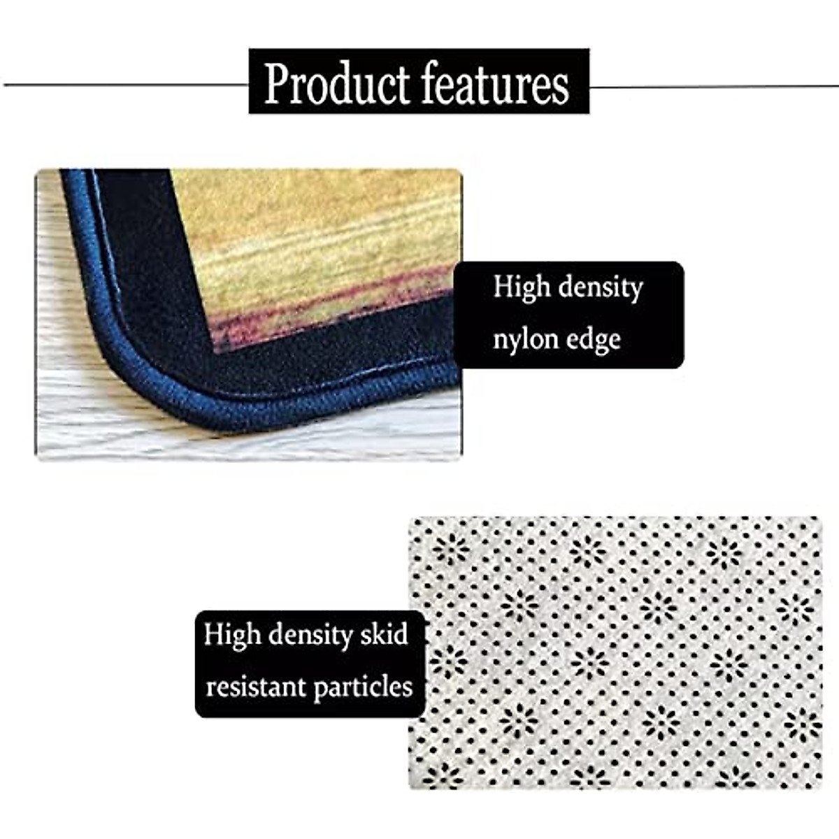 Blue Galaxy Starry Sky Area Rugs Universe Space Theme Floor Mats Colorful Nebula Carpets for Kids Bedroom Dining Room Playroom,4'×6'