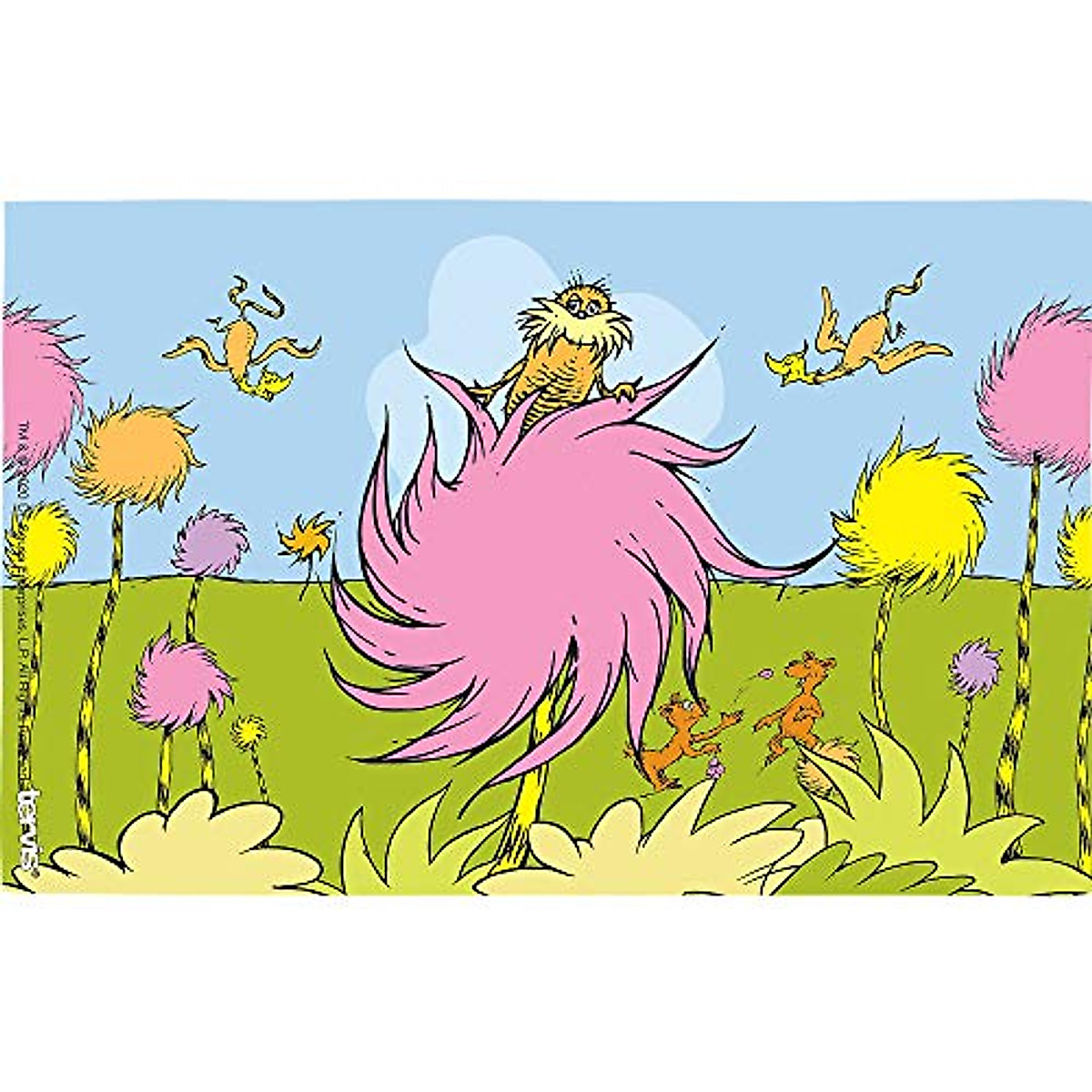 Tervis Dr. Seuss™ - Lorax Made in USA Double Walled Insulated Tumbler Travel Cup Keeps Drinks Cold & Hot, 16oz, Classic